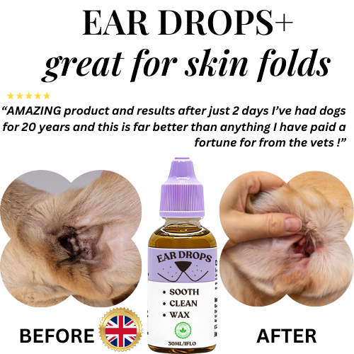 DOGS EAR CLEANER FOR STINKY WAXY DIRTY BROWN STUFF IN PETS EARS. | eBay UK