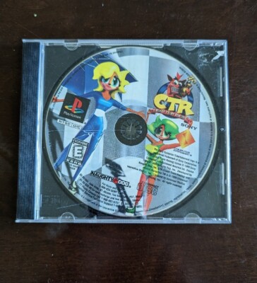 PlayStation 1 PS1 Game CTR Crash Team Racing Authentic Video Game Disk ...