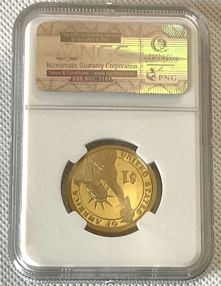 Eighth President MARTIN VAN BUREN NGC 2008-S $1 COIN PF69 Ultra Cameo ...