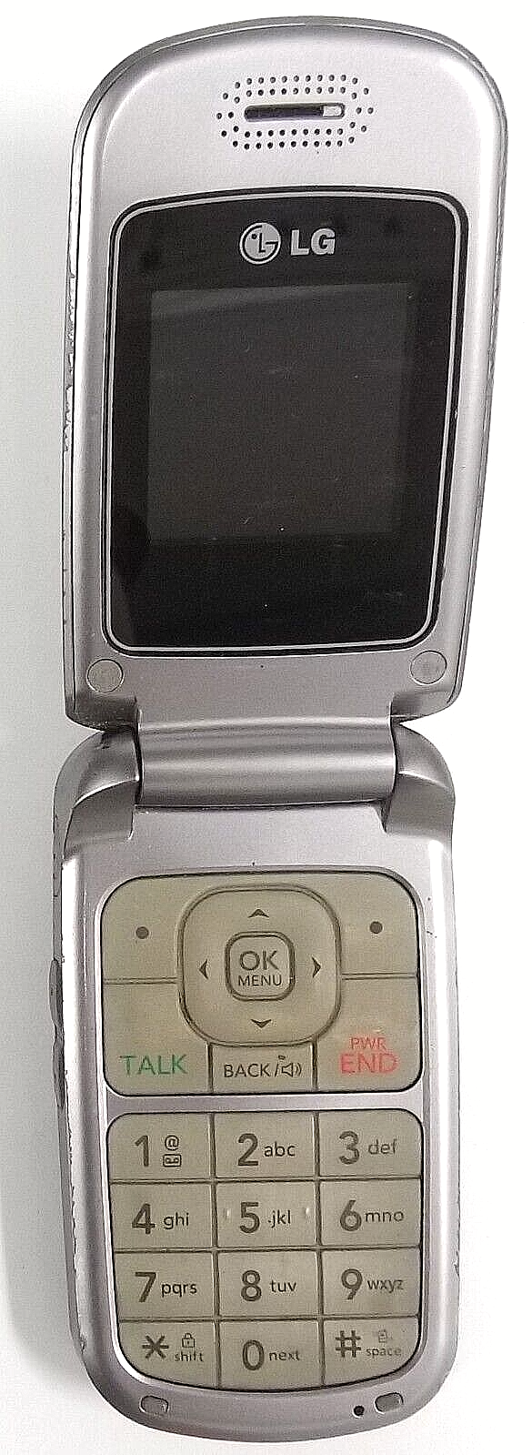 LG AX155 - Blue and Gray ( Alltel ) Rare Cellular CDMA Flip Phone - No ...