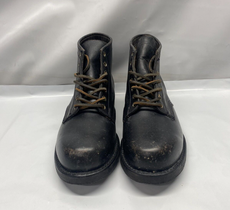 Frye Men's Prison Lace-Up Boot - Black - 9.5 | eBay