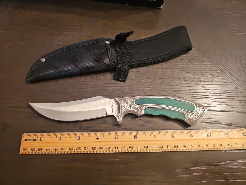 Ridge Runner RR633 Fixed Blade Handcrafted Knife | eBay