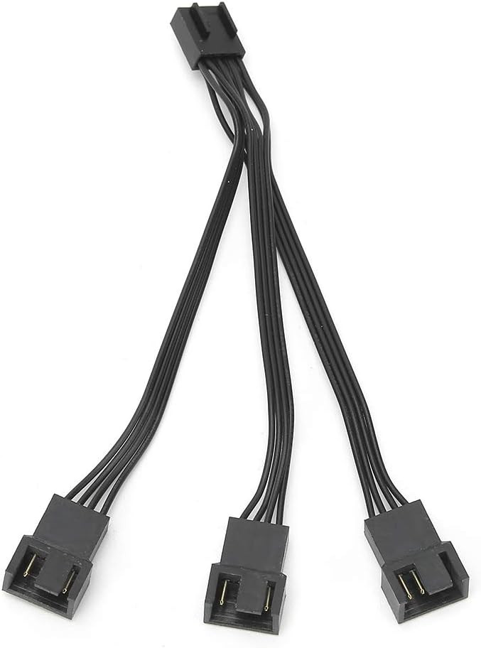 NEW GENERIC 1-3 FAN SPLIT 30CM 1-3 FAN SPLITTER PWM (4-PIN) 30CM.f. | eBay