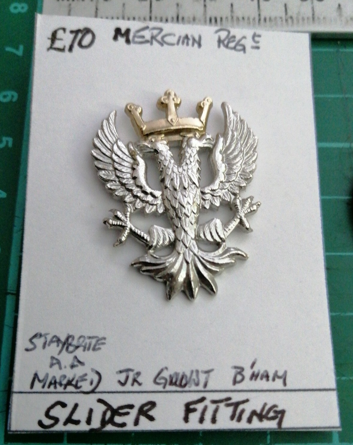 Mercian Regiment Cap Badge Regimental Cap Badges | eBay UK