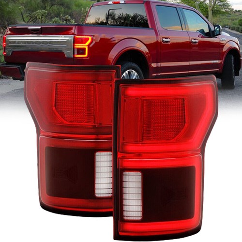 Left&Right LED Tail Light Brake W/Blind Spot For Ford F150 2018-2019 ...