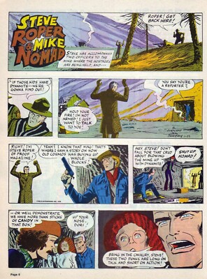 Steve Roper & Mike Nomad - full page color Sunday comic - January 22 ...