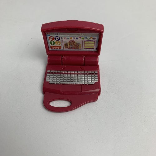 Fisher Price Loving Family Dollhouse Red Laptop Computer | eBay