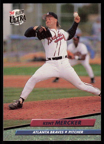 1992 Ultra 460 Kent Mercker Atlanta Braves | eBay