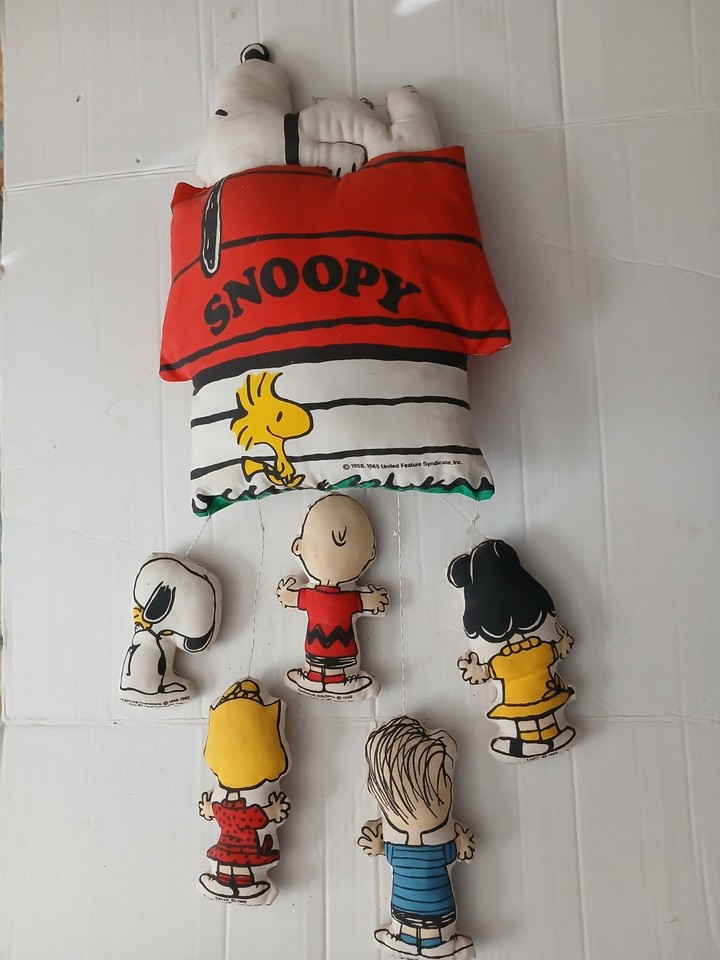 Large Vintage Peanuts Snoopy and Friends - Mobile 1950-1965 Nice | eBay