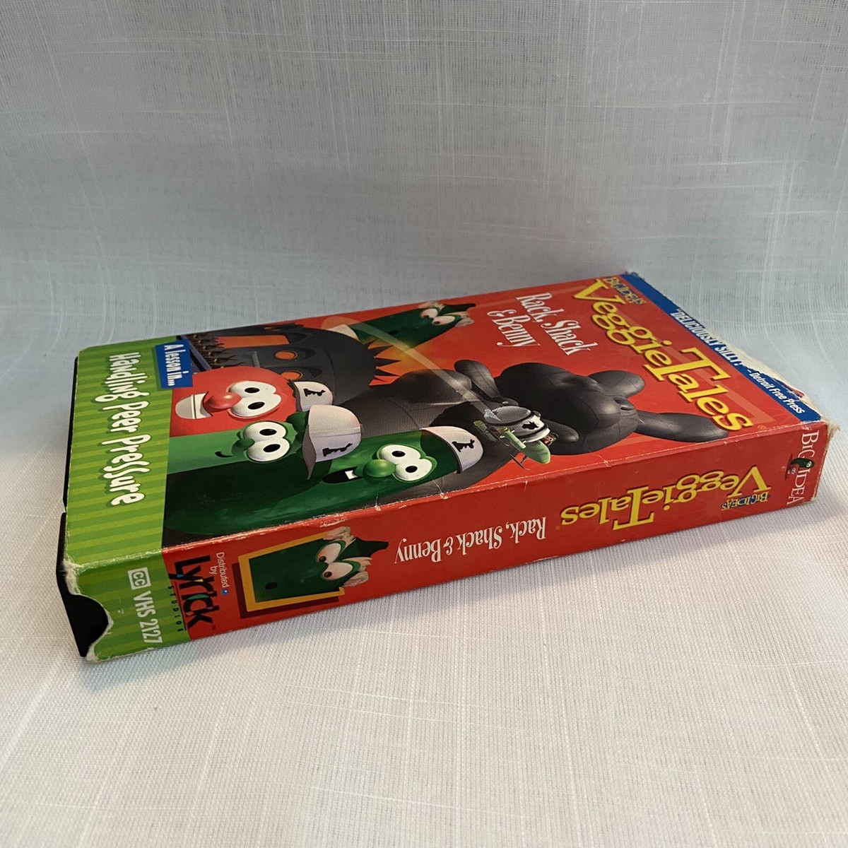Veggietales Rack Shack And Benny Vhs Ebay
