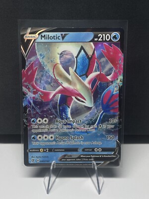 Milotic V 043/192 Rebel Clash Ultra Rare Holo Pokémon Card | eBay