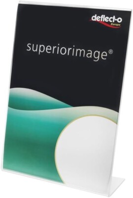 Deflecto A4/A5 Portrait Slanted Sign Holders | eBay UK