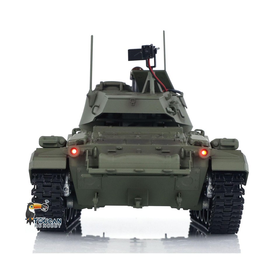 Tongde 1/16 M24 Chaffee RC Light Tank Electric 320° Toys Infrared ...
