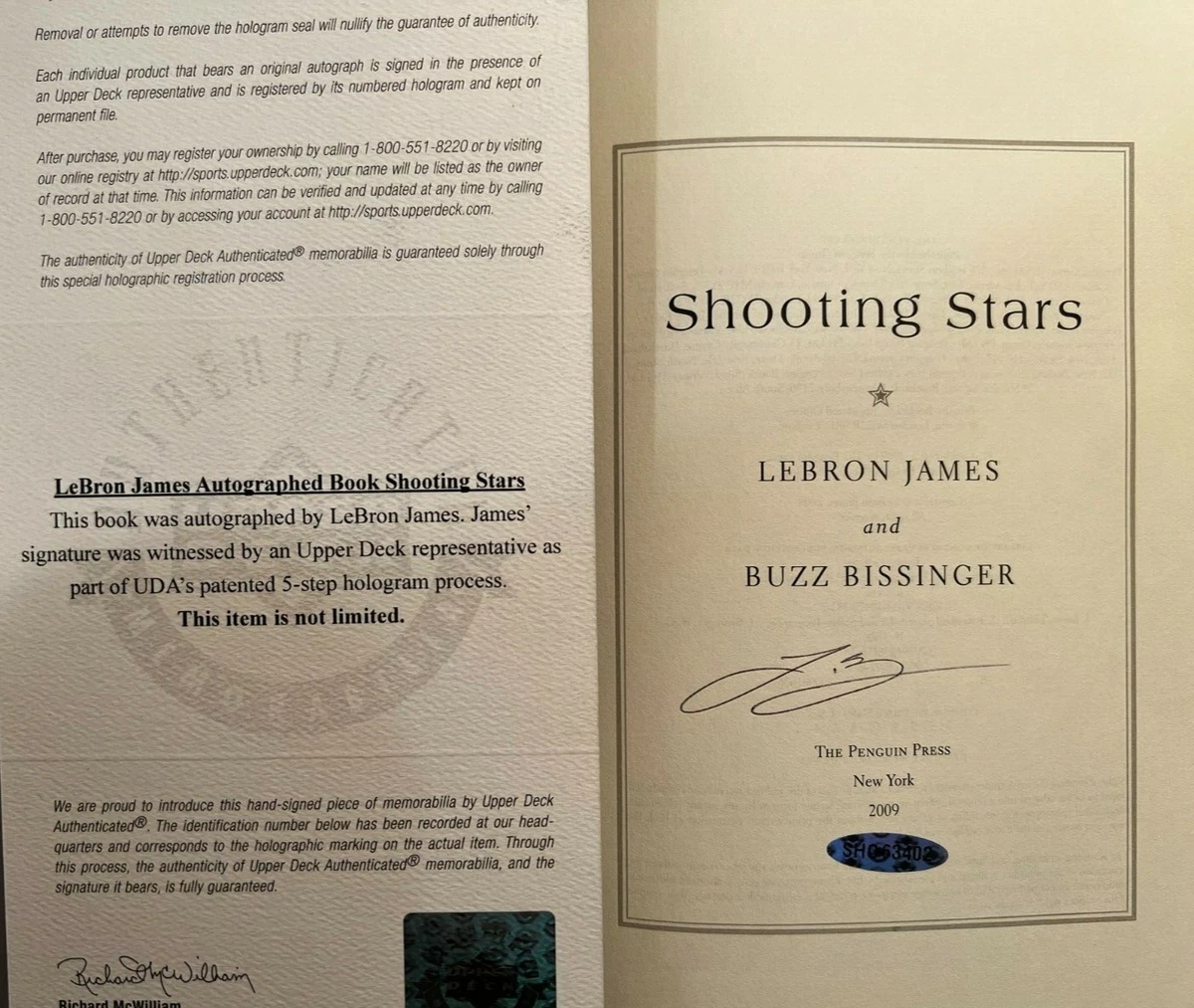 Lebron James Signature On Paper