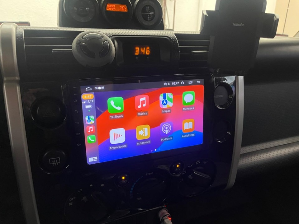 9" For TOYOTA FJ CRUISER 2007-2013 Car Radio Android 13 Wifi CarPlay ...