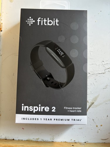 New Fitbit Inspire 2 Activity Tracker Heart Rate Monitor - Black ...