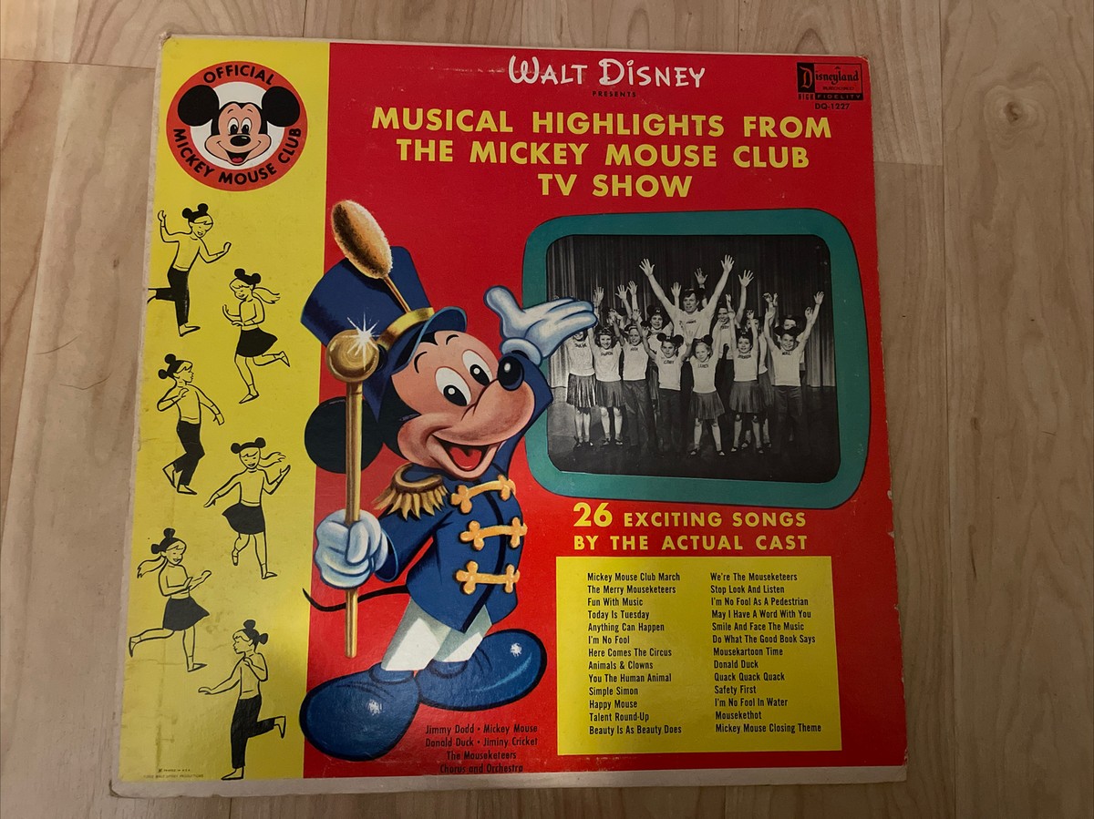 Clube Do Mickey Mouse Original The All New Mickey Mouse Club TV Cast