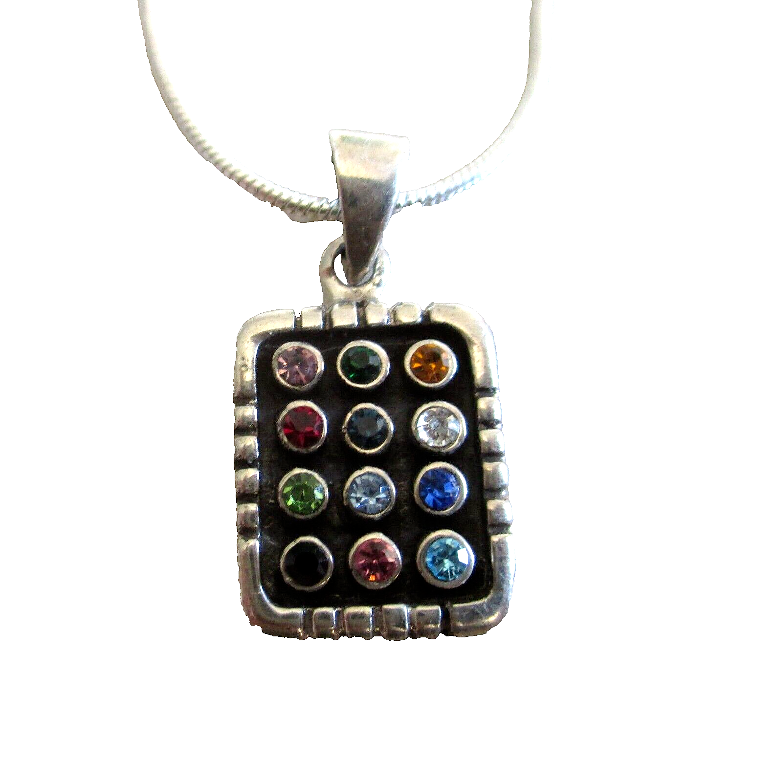 Silver Hoshen Pendant High Priest Breastplate 12 Tribes Of Israel ...