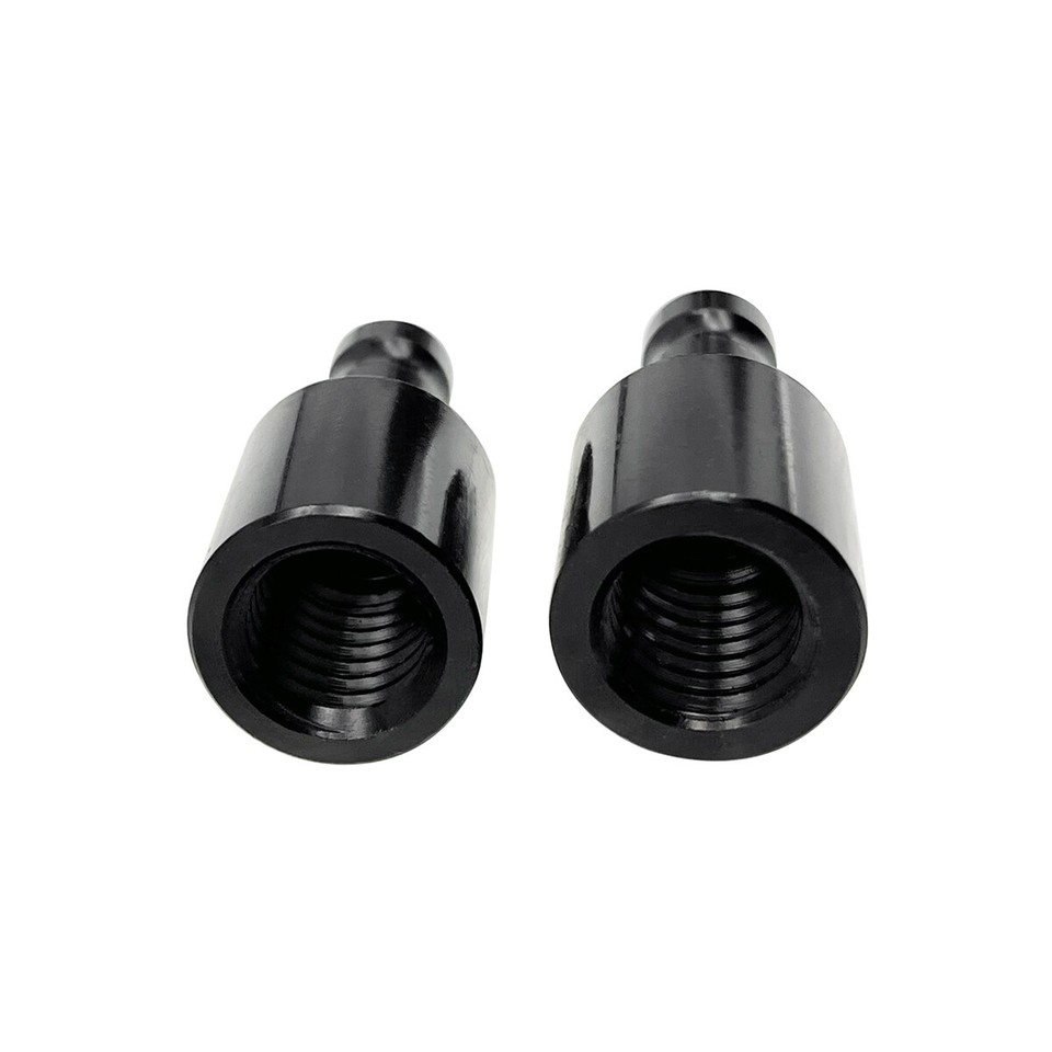New 2PCS Adapter 5/8" x11 Female Thread to Dia.12 mm Pole FIT Lei-ca ...