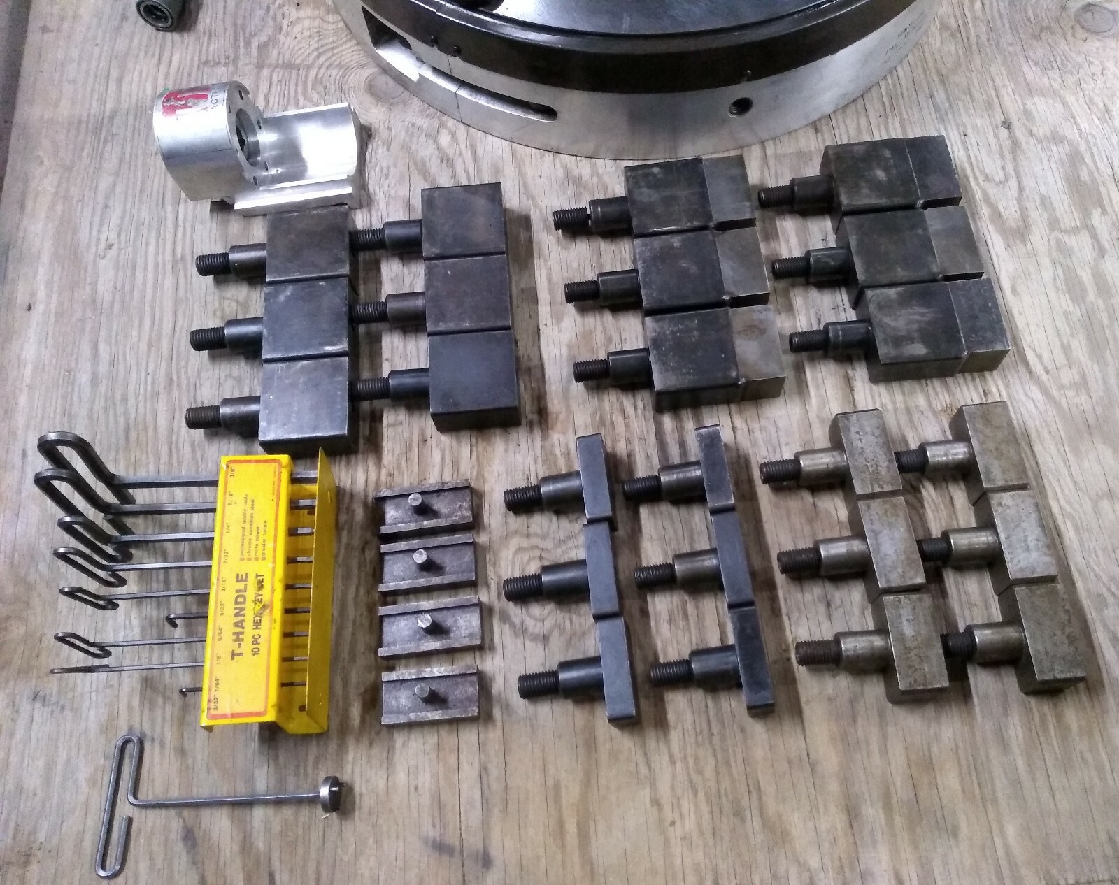 MACTECH 820 US Clamshell Pipe Lathe Split Frame 16 - 20 in w/ Hydraulic ...