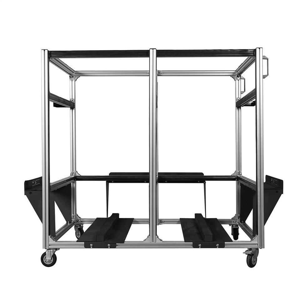 Hardtops + Doors Storage Sliding Cart For Jeep Wrangler TJ JK JL JT ...