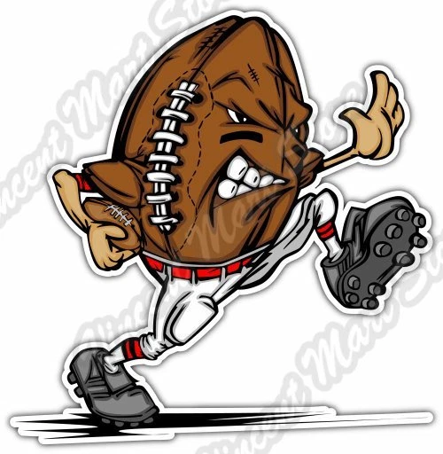 Angry Football Player Art
