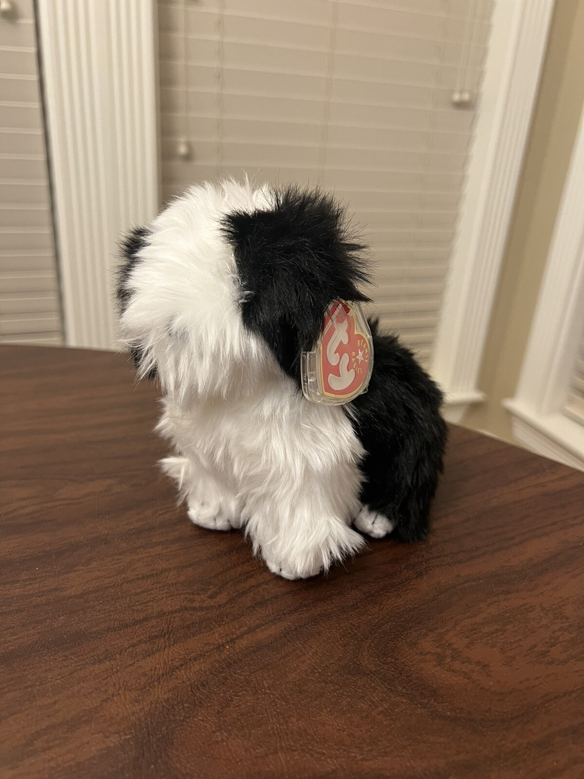 Ty Beanie Baby “Poofie” 2001 Puppy Dog Stuffed Plush With Tag Protector ...