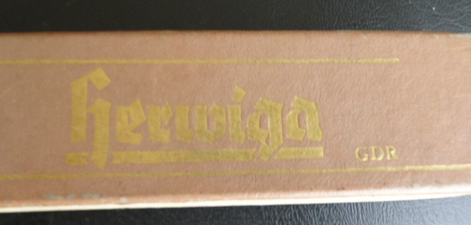 German Herwiga School recorder, original box & papers | eBay