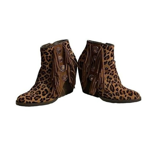 Very Volatile Los Angeles Laine Leopard boot Women’s 6.5 USED | eBay