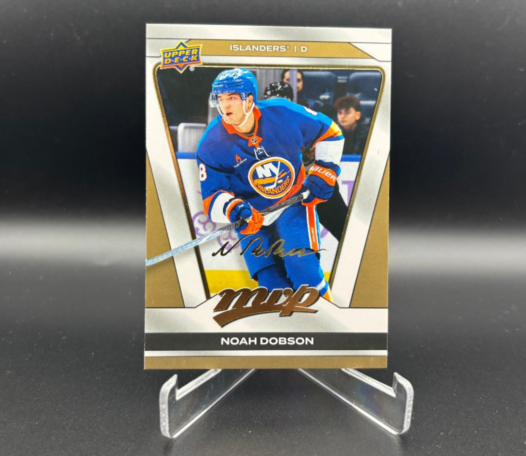 Noah Dobson 2025 Upper Deck MVP #23 Gold Script Price Guide - Sports ...