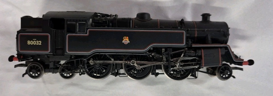 Bachmann 32-352 Standard Class 4MT Tank. No 80032 BR Lined Black Early ...