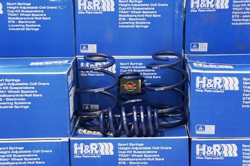 50mm H&R LOWERING SPORTS SPRINGS for VW T5 T6 TRANSPORTER - Kit 1 ...