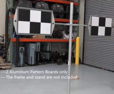 ADAS Calibration Aluminum Pattern Boards Static Camera Aiming Targets ...
