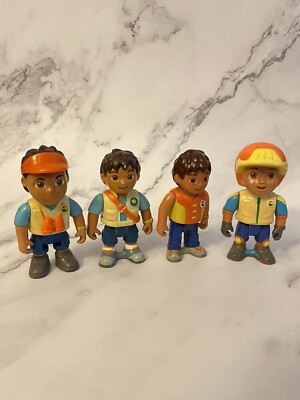 Go Diego Go Lot Of 4 Diego Action Figures | eBay