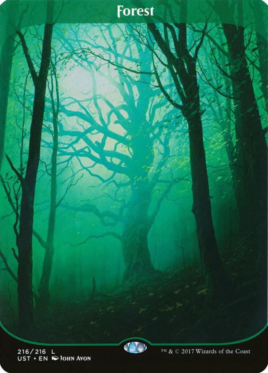 Magic The Gathering Forest Art