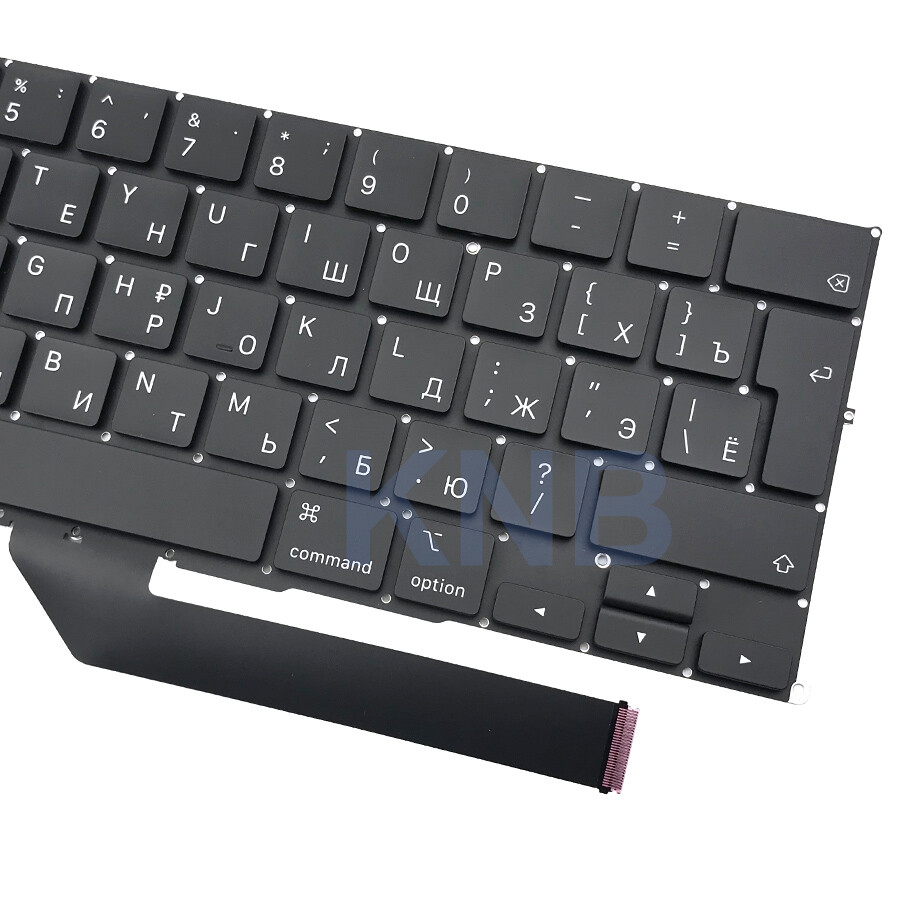 New For Macbook Pro Retina 16" A2141 Russian Keyboard UK Enter Key 2019 ...