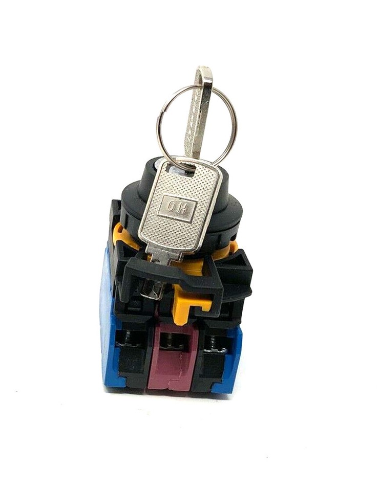 IDEC 3-Position Key Operated | Selector Switch, 22mm | IDEC CW1K ...