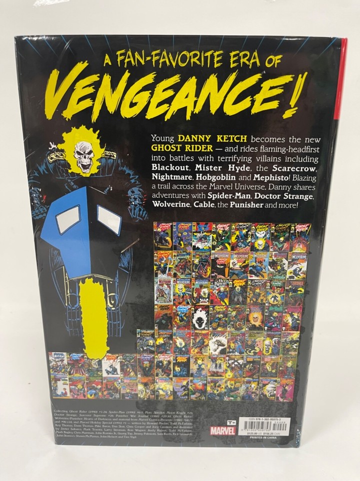 Ghost Rider Danny Ketch Omnibus Vol 1 MARK TEXEIRA COVER Marvel HC | eBay