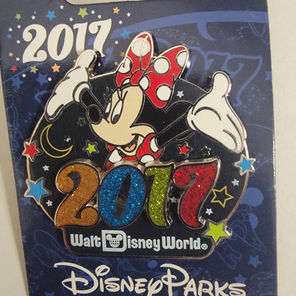 Disney Pin Minnie Mouse 2017 Dated Year Pins New | eBay
