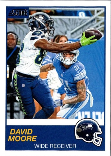 2019 Score David Moore #322 Seattle Seahawks Football Card | eBay