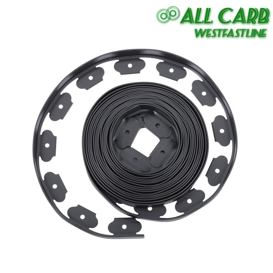 L-shaped Landscape Edging Border Kit No-Dig Garden Edge Lawn Border ...