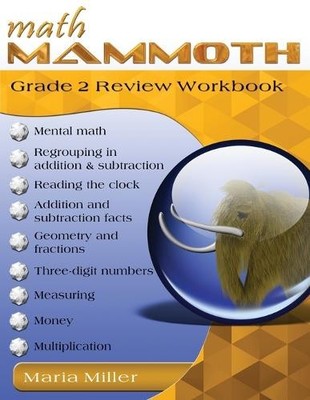 Maria Miller Math Mammoth Grade 2 Review Workbook (Tascabile) | eBay