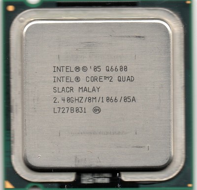 CORE 2 QUAD Q6600 SLACR 2400MHZ 8MB Bus 1066MHZ Socket 775 | eBay