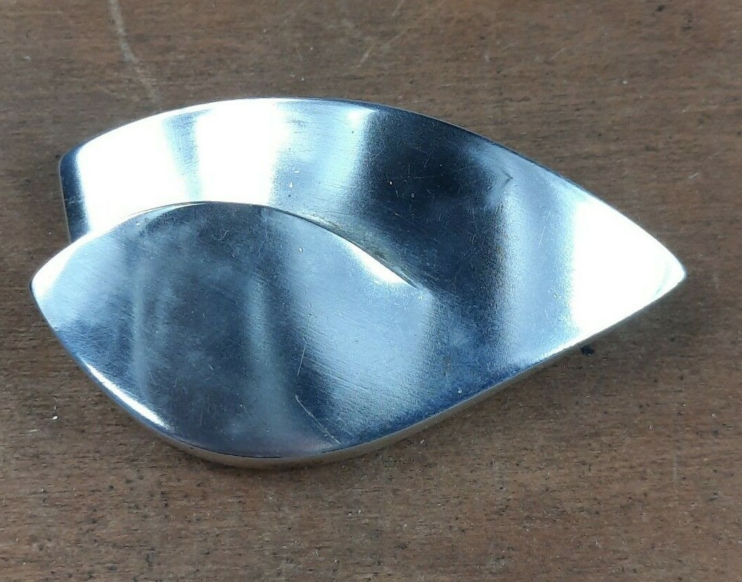 Rare Vintage Anthony Tony PAPP Brush Sterling Silver … - Gem