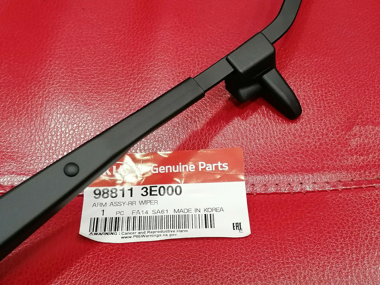 98811 3E000 NEW Genuine FITT Kia Sorento 2003-2007 Rear Screen Wiper ...