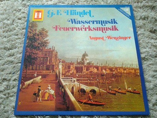 Vinyl LP - Georg Friedrich Händel August Wenzinger, Schola Cantorum ...