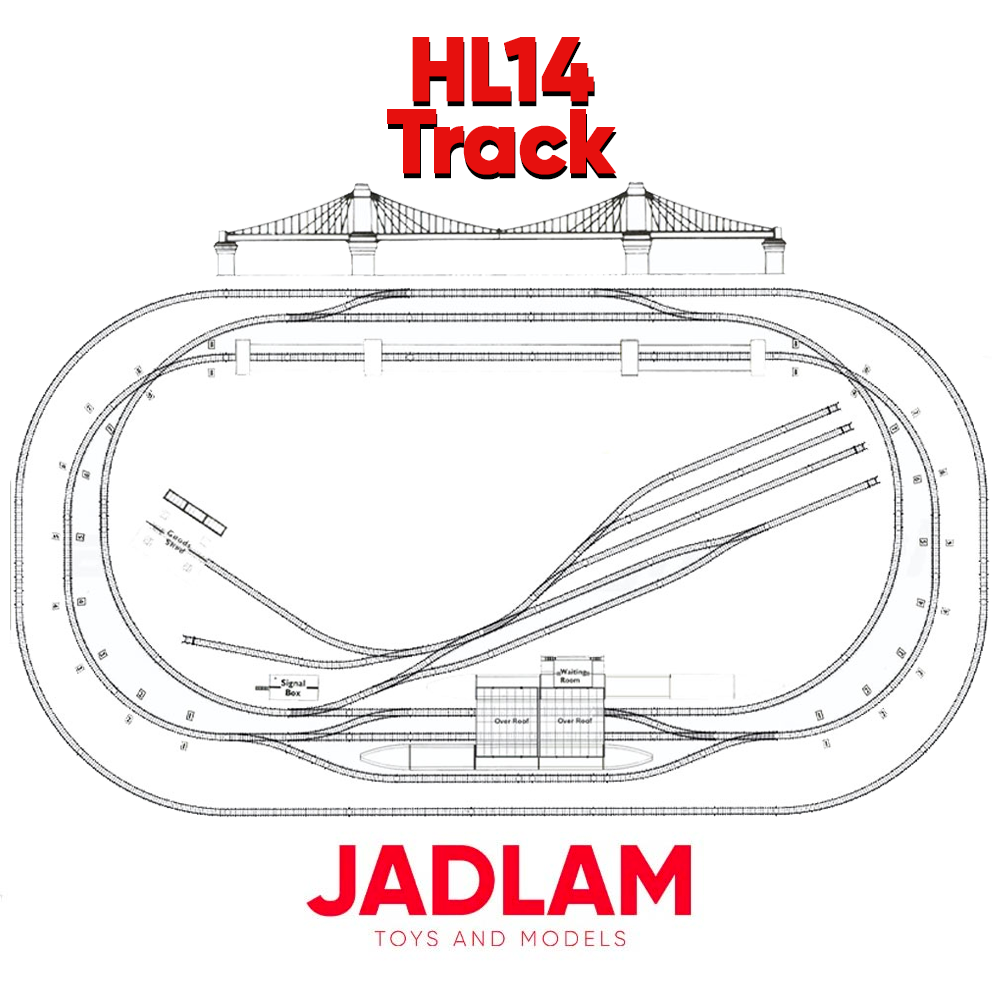 Model Train Track Templates HO Scale Track Plans For Shelf Layouts