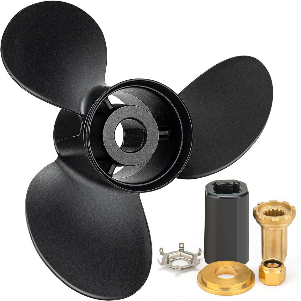15 1/4 x 15 Boat Propeller fit Mercury Engines 135-300HP 15 Tooth 48 ...