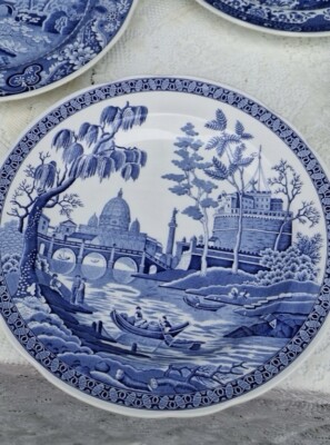Spode Blue Room Collection Plate ROME 10.5" Made in England Home Decor ...