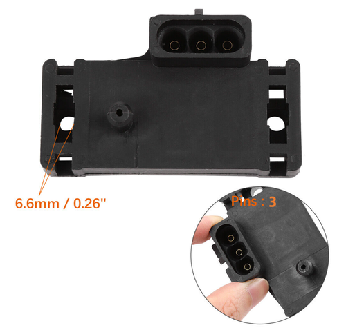 Car Engine MAP Manifold Pressure Sensor Air Temperature Sensor 12223861 ...